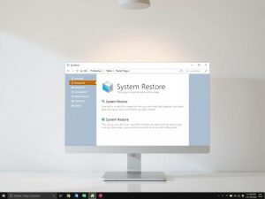 How to Restore Your Computer Using System Restore